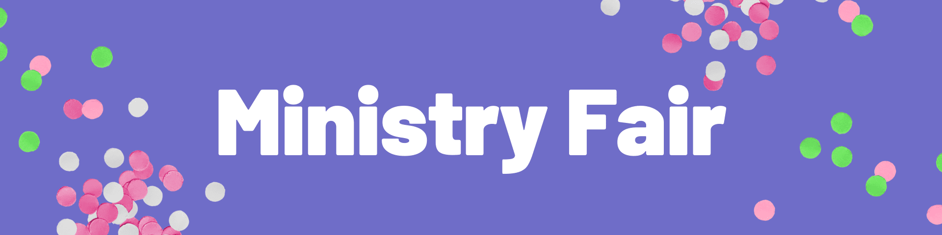 Ministry Fair – St Robert Church
